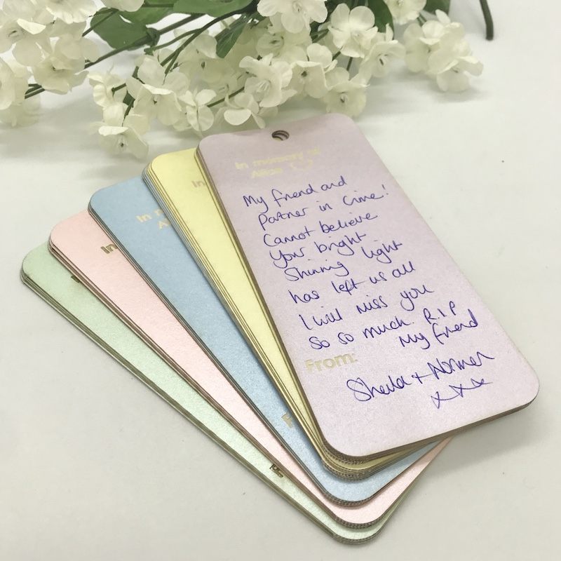 Personalised notelets for loved ones - rockyandroxy.com